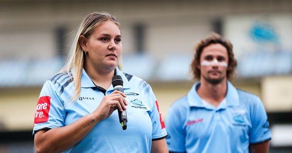 NRL 2025: Cronulla Sharks, pregnant, Caitlan Johnston-Green ready to carve legacy as NRLW ...