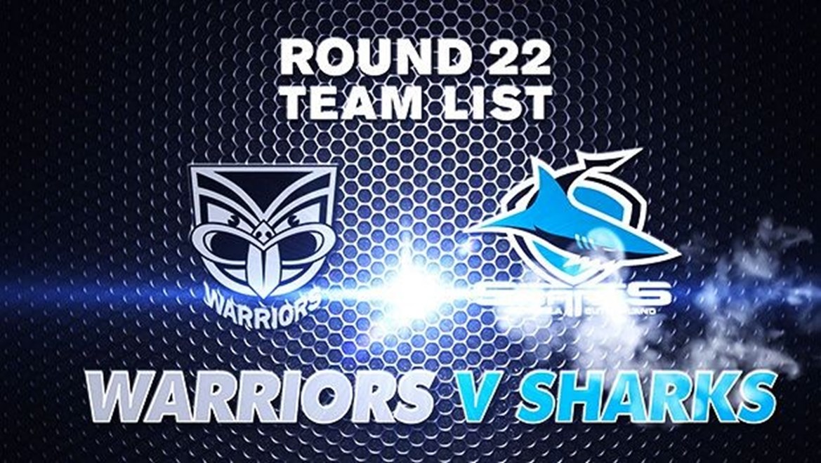 Rd 22 Sharks Team List Video | Sharks