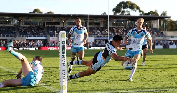 NRL Match Report - Sharks v Titans | Sharks