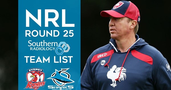 NRL Team List: Roosters v Sharks | Sharks