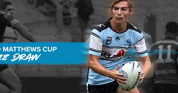 2018 Matthews Cup Draw | Sharks
