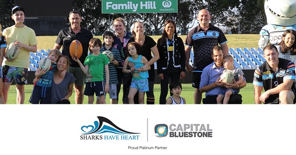 Sharks and Capital Bluestone ‘Have Heart’ | Sharks