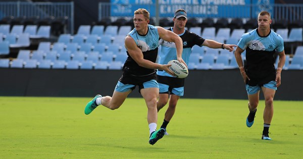Sharks hit the field | Sharks