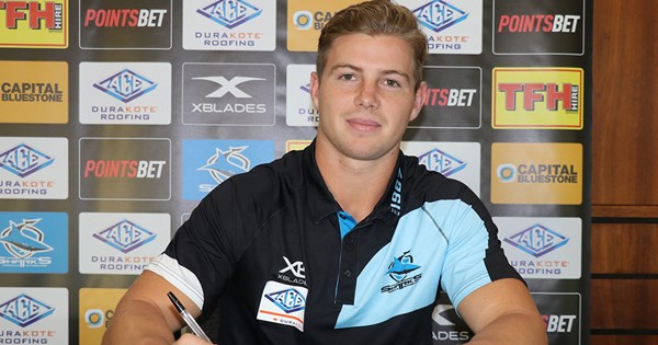 Blayke re-signs at Sharks | Sharks