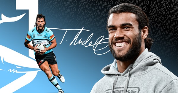 Rudolf Re-signs | Sharks