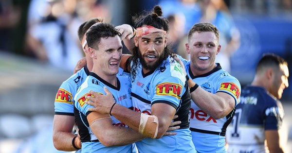 Sharks whip the Cowboys in eight-try win | Sharks