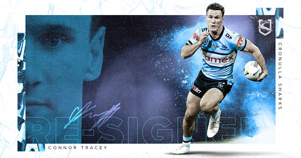 Tracey signs three-year extension - Sharks