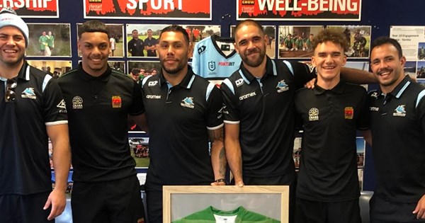 Sharks visit the Coffs Community | Sharks