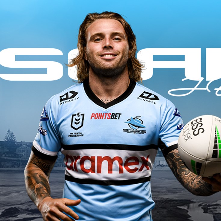 Official NRL profile of Jayden Berrell for Cronulla-Sutherland Sharks ...
