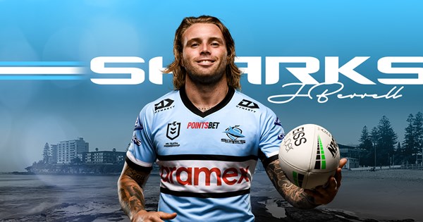 Berrell back for the Sharks in 2023 | Sharks