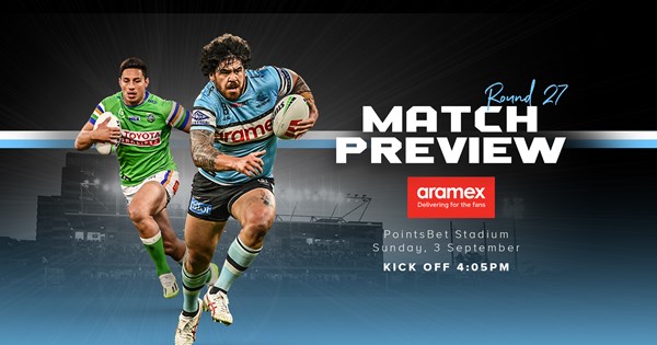Sharks host Raiders in crucial Sunday showdown | Sharks