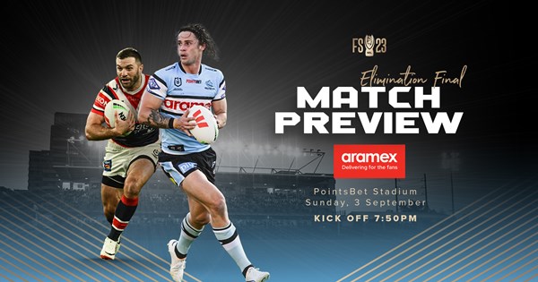 Sharks v Roosters – Sudden-death Finals footy at PointsBet | Sharks