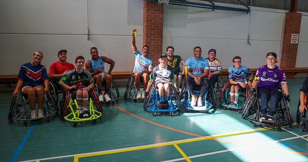 Sharks supporting NRL Wheelchair Come 'n Try | Sharks