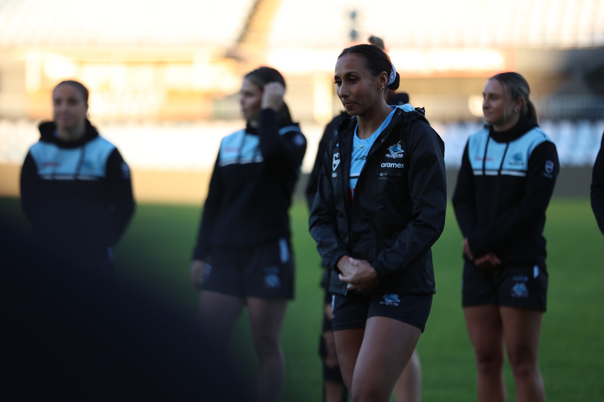 A special welcome for our NRLW side | Sharks