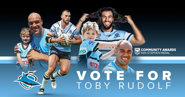 Vote 1 Toby Rudolf!! | Sharks