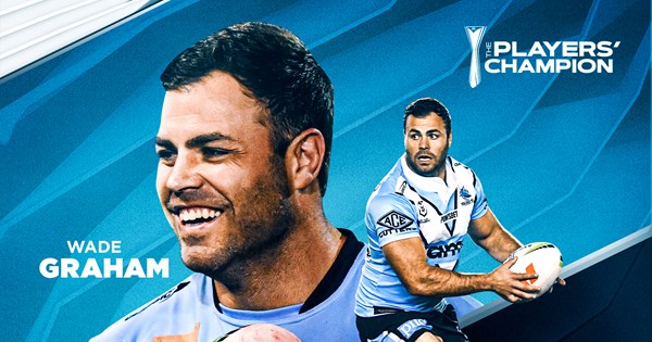 Graham an RLPA ‘Players Champion’ | Sharks