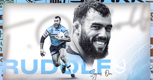 Rudolf re-signs until 2026 | Sharks