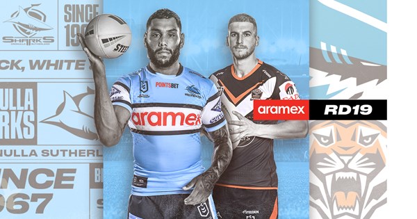 NRL Match Preview: Round 19 v Wests Tigers | Sharks