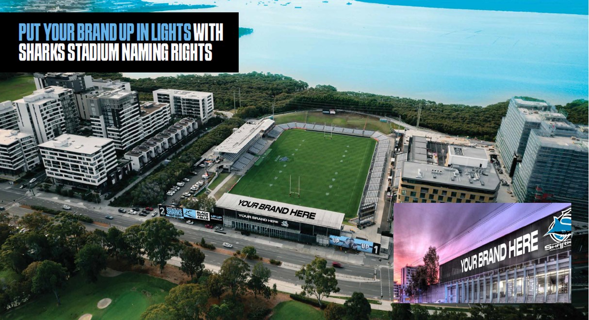 Exclusive naming rights to Sharks Stadium on the market | Sharks