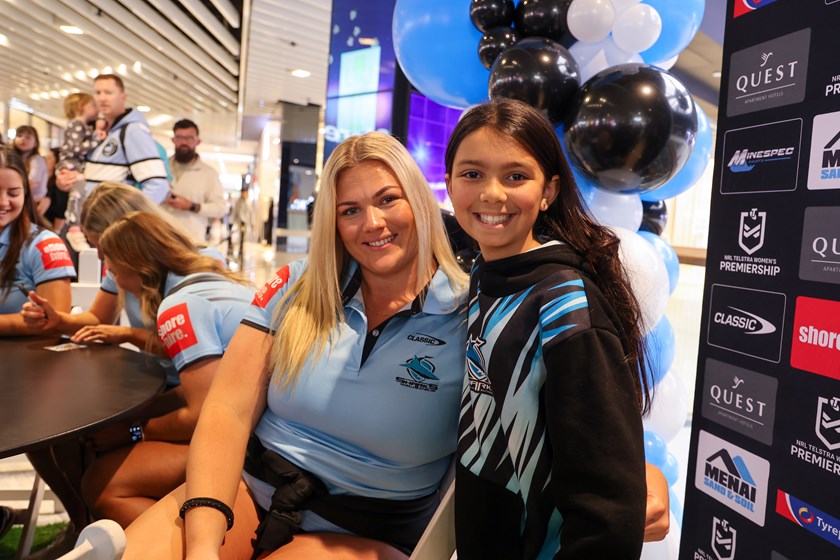 Sharks girls take centre stage at Westfield Miranda | Sharks