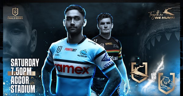 Ticketing information: NRL Finals Week 3 v Panthers | Sharks