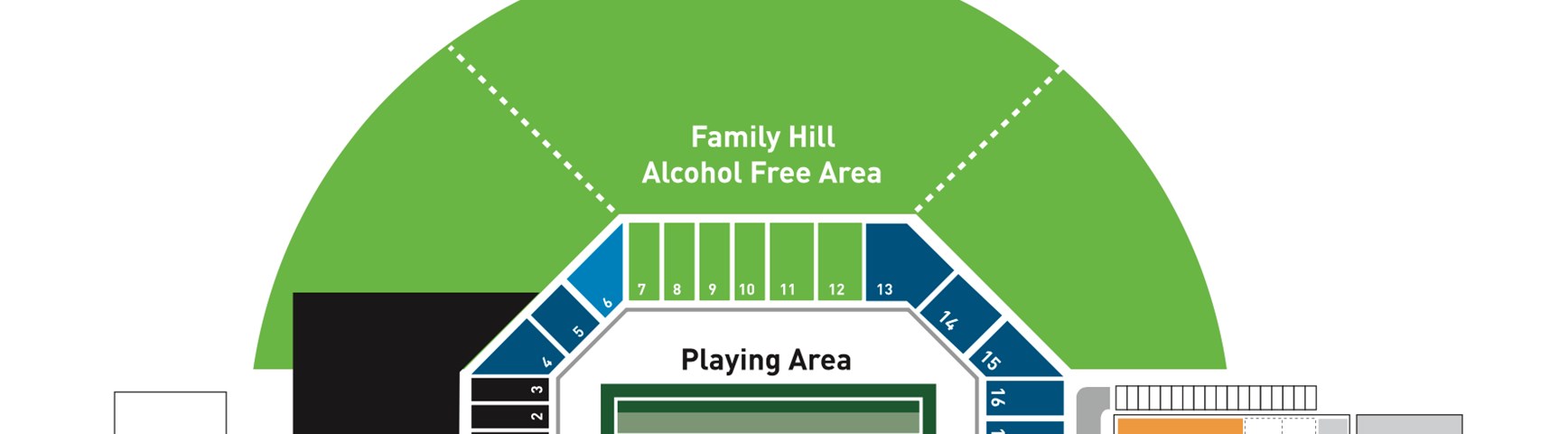 PointsBet Stadium Map - Sharks